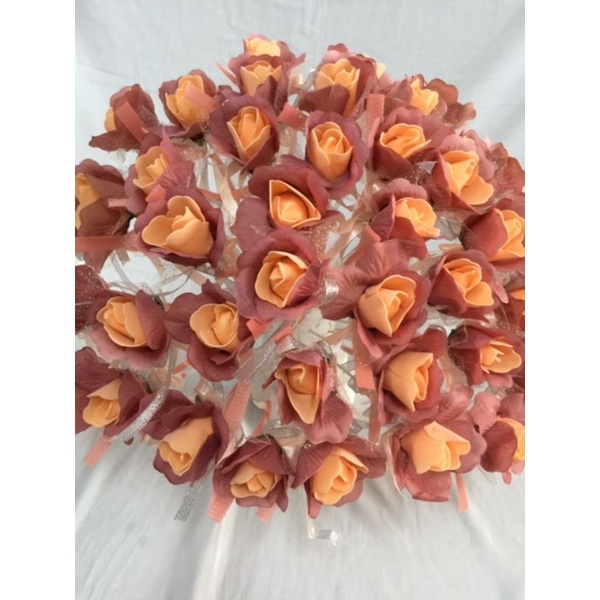 50PCS PREMIUM ROSE BUNGA TELUR BUNGATELUR KAHWIN WEDDING KENDURI EGG ...