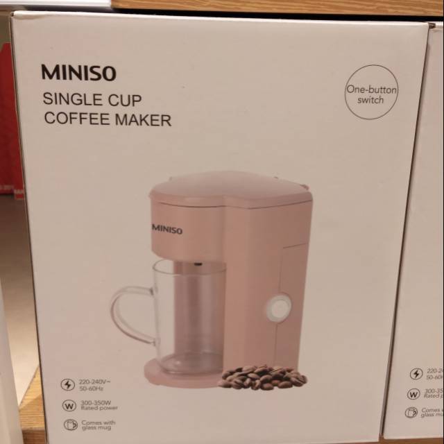 Single cup coffee maker miniso | Shopee Malaysia