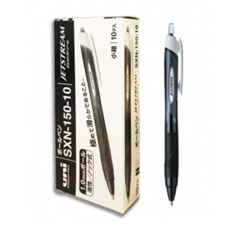 UNI Jetstream 1.0mm Single Color Ball point pen 10 Pcs (SXN-150-10 ...