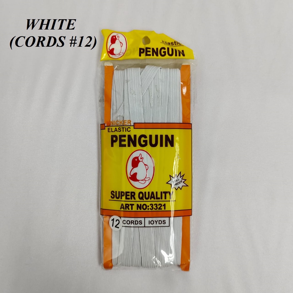 9 METER +-/ PACK | PENGUIN SUPER QUALITY KNICKER ELASTIC/ SERBAGUNA ...
