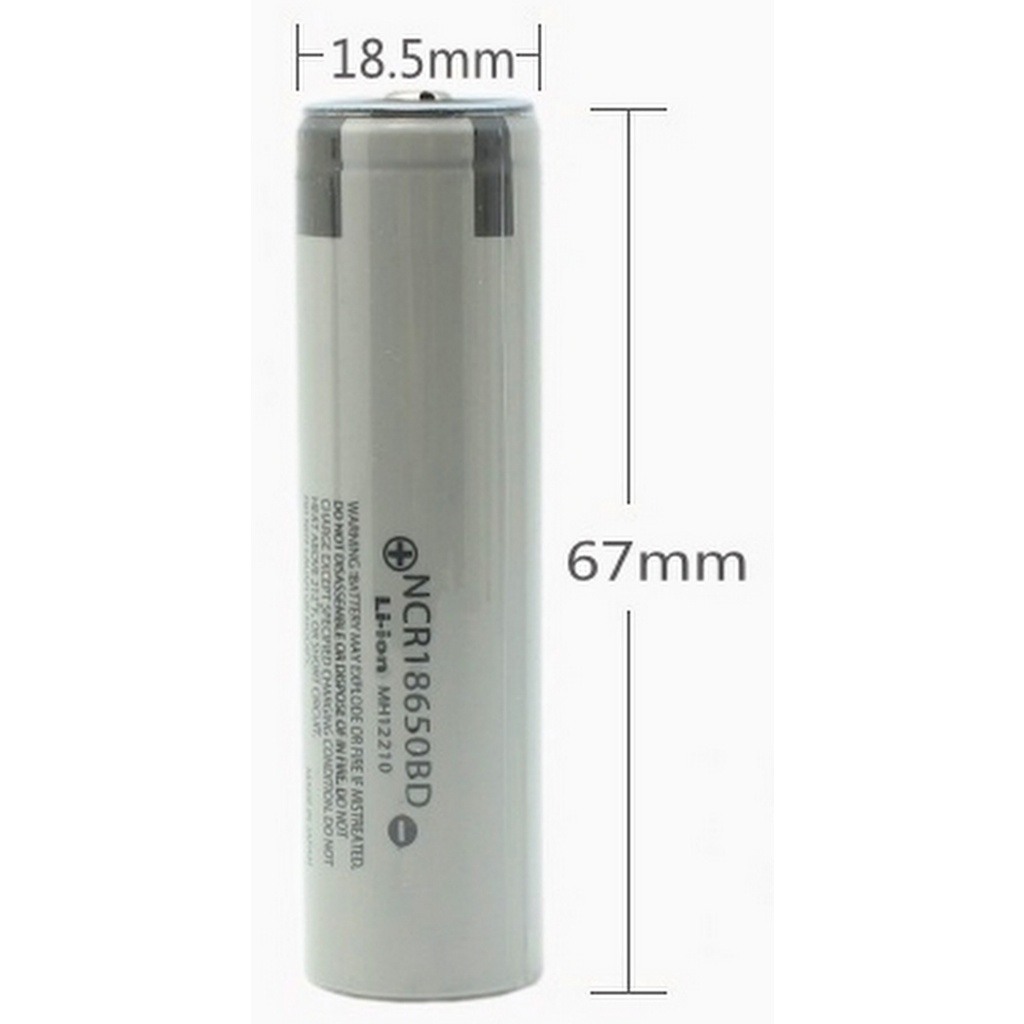 Panasonic NCR18650BD 3200mAh 3.7V 18650 Rechargeable 100% NCR18650BD 3 ...