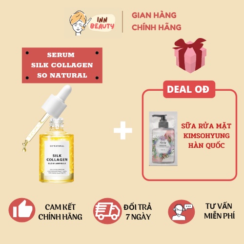 Silk Collagen Glow Ampoule I Skin Tightening and Anti-Aging Serum ...