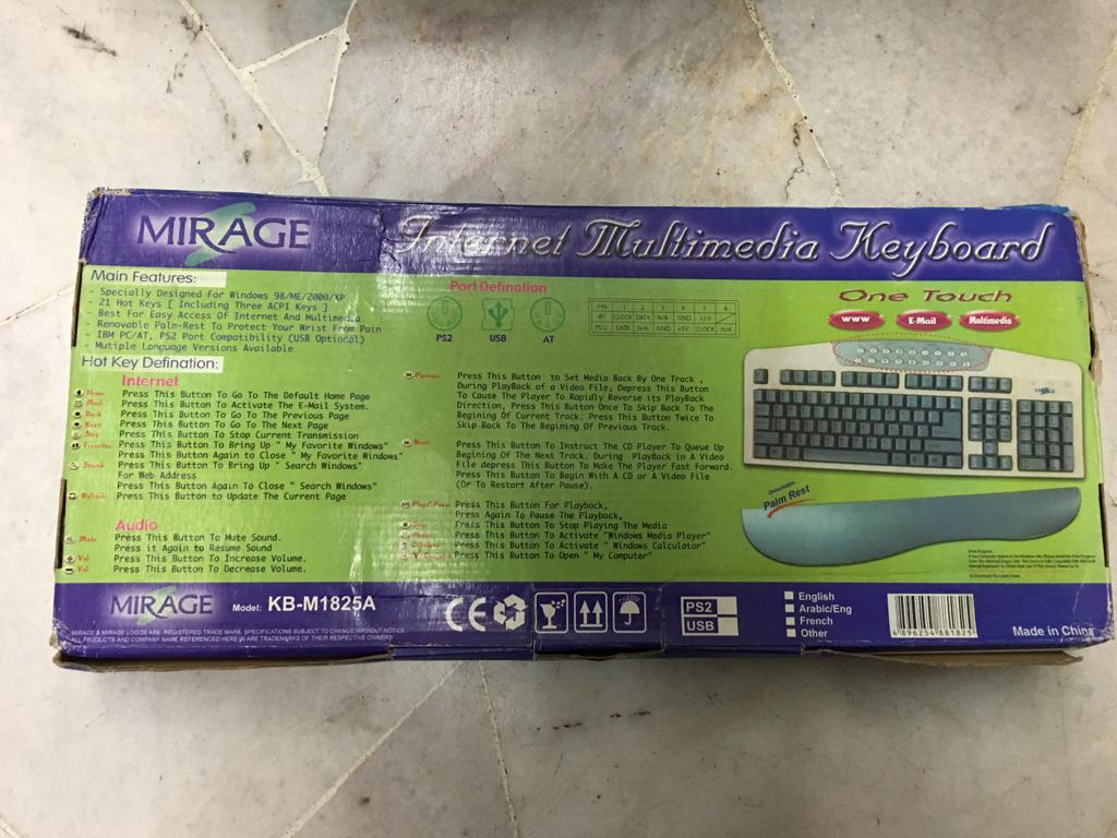 PS2 Internal Multimedia Computer Keyboard | Shopee Malaysia