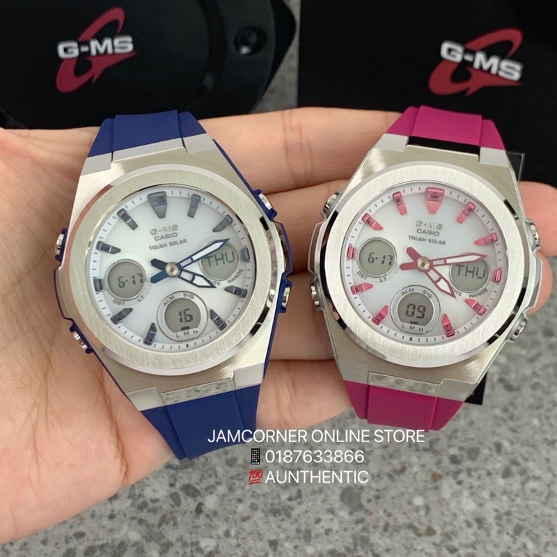 100% ORIGINAL CASIO BABY-G GMS SERIES MSG-S600-2A BLUE/MSG-S600-4A ...
