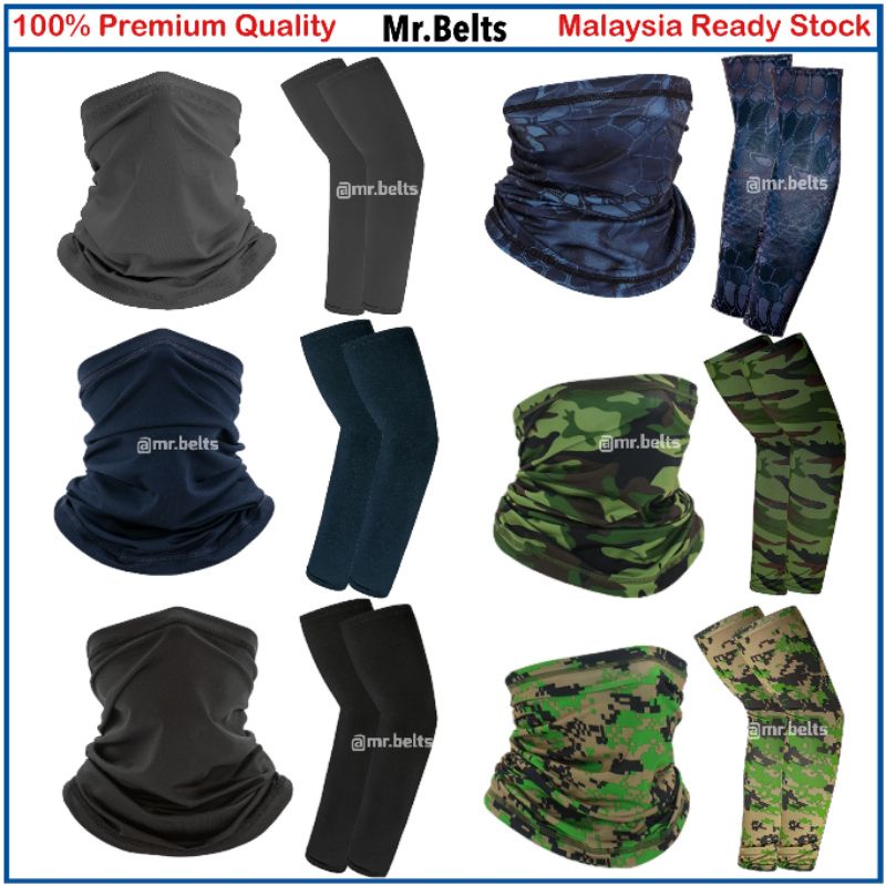 Bandana Scarf Headscarf Kain Kepala Topeng Muka Rider Fishing Sarung ...