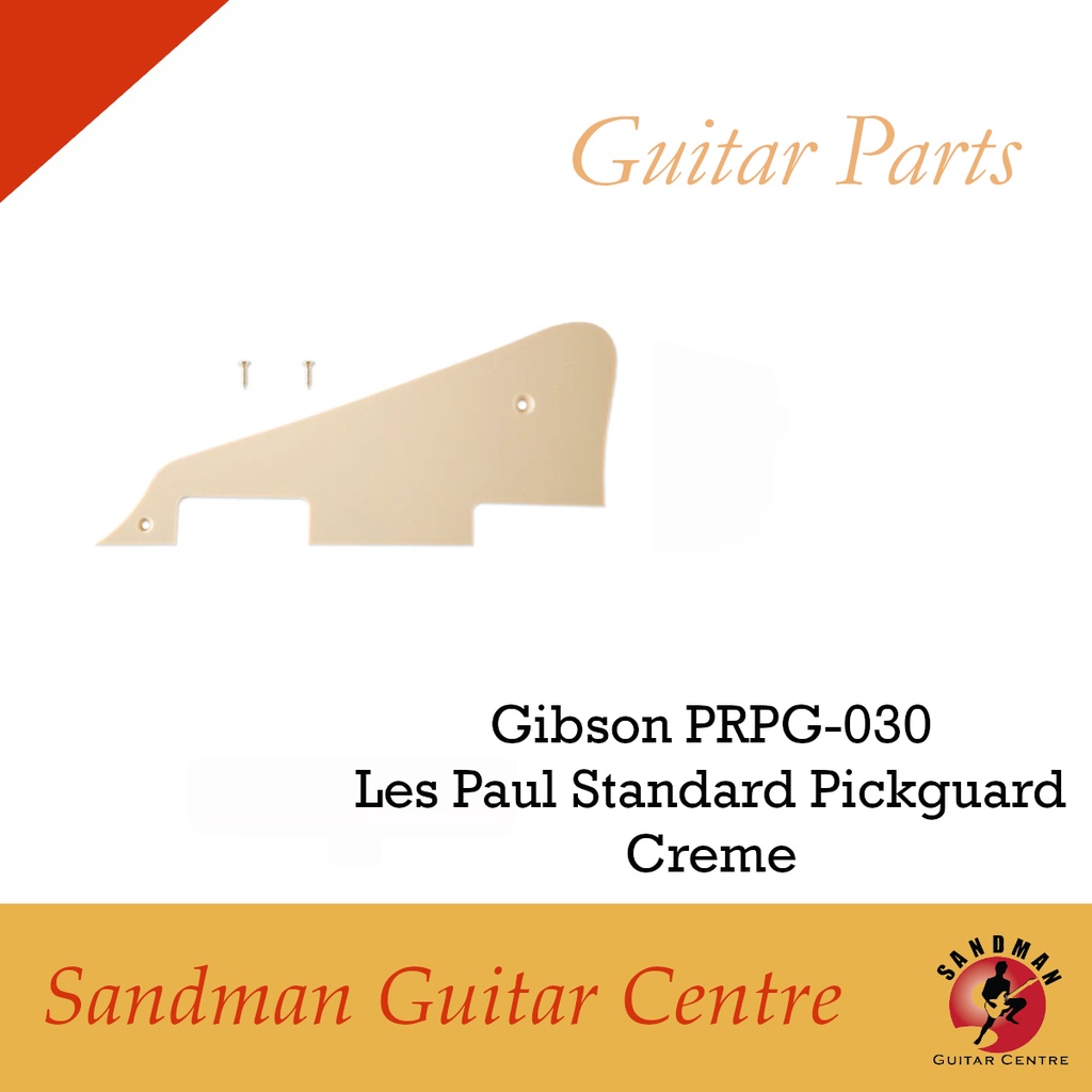 Gibson PRPG-030 Les Paul Standard Pickguard, Creme | Shopee Malaysia