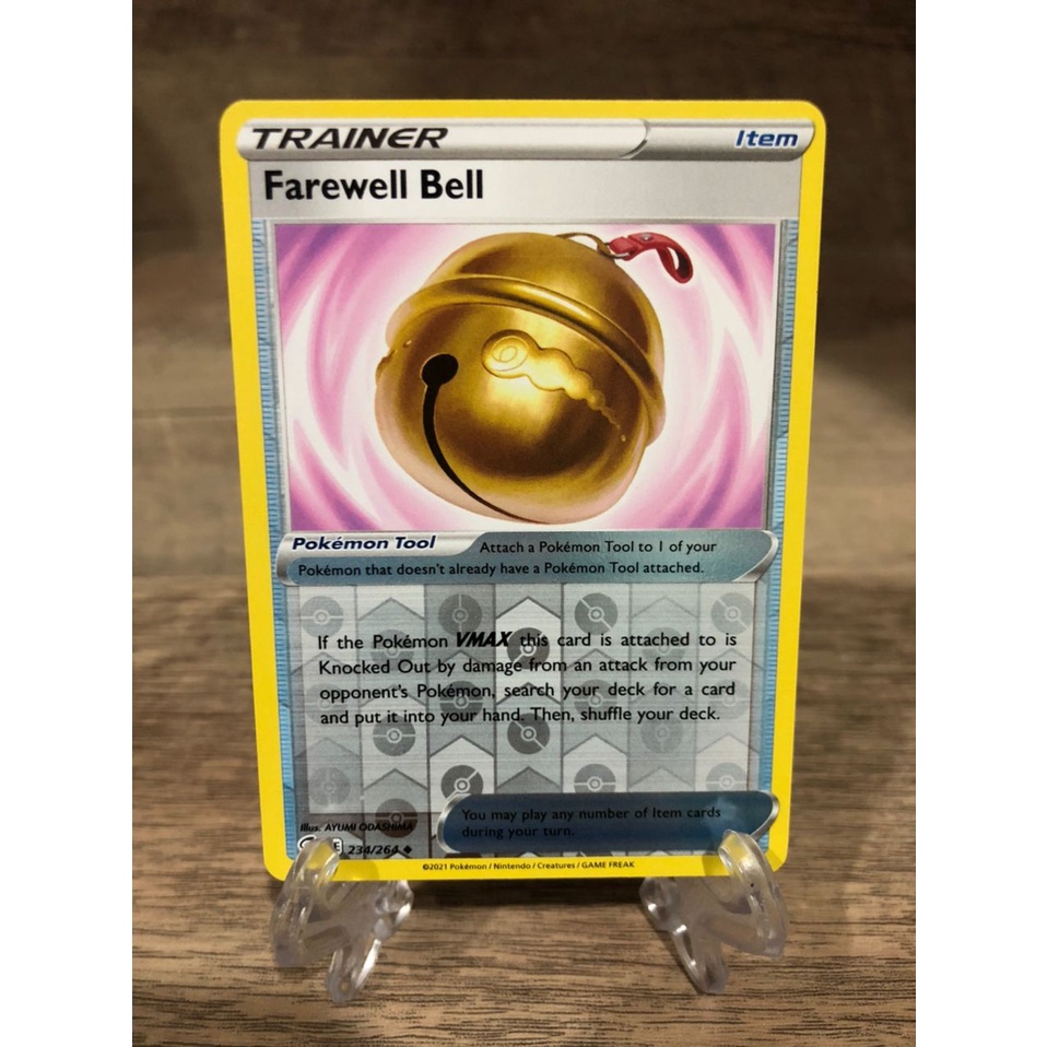 Pokemon TCG trading card - Farewell Bell Reverse Holo 234/264 (SS8 ...