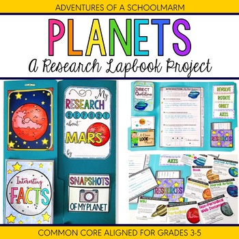 (PDF) planets of solar system research lapbook project 68 pages ...