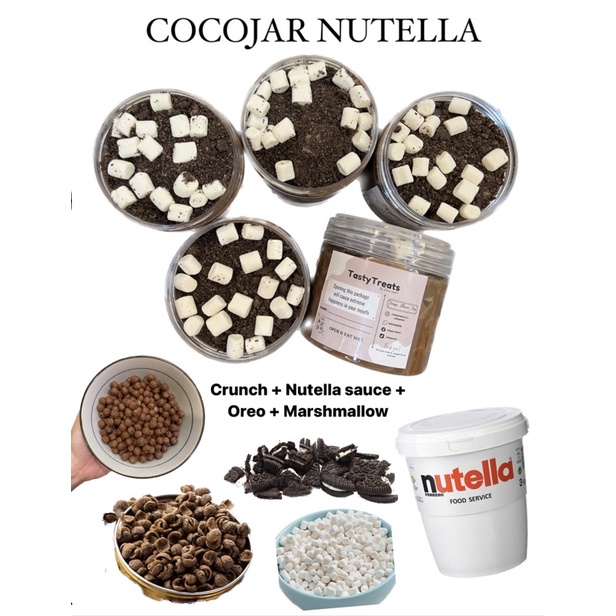 Premium NUTELLA ChocoJar CRUNCH 320g🔥 | Shopee Malaysia