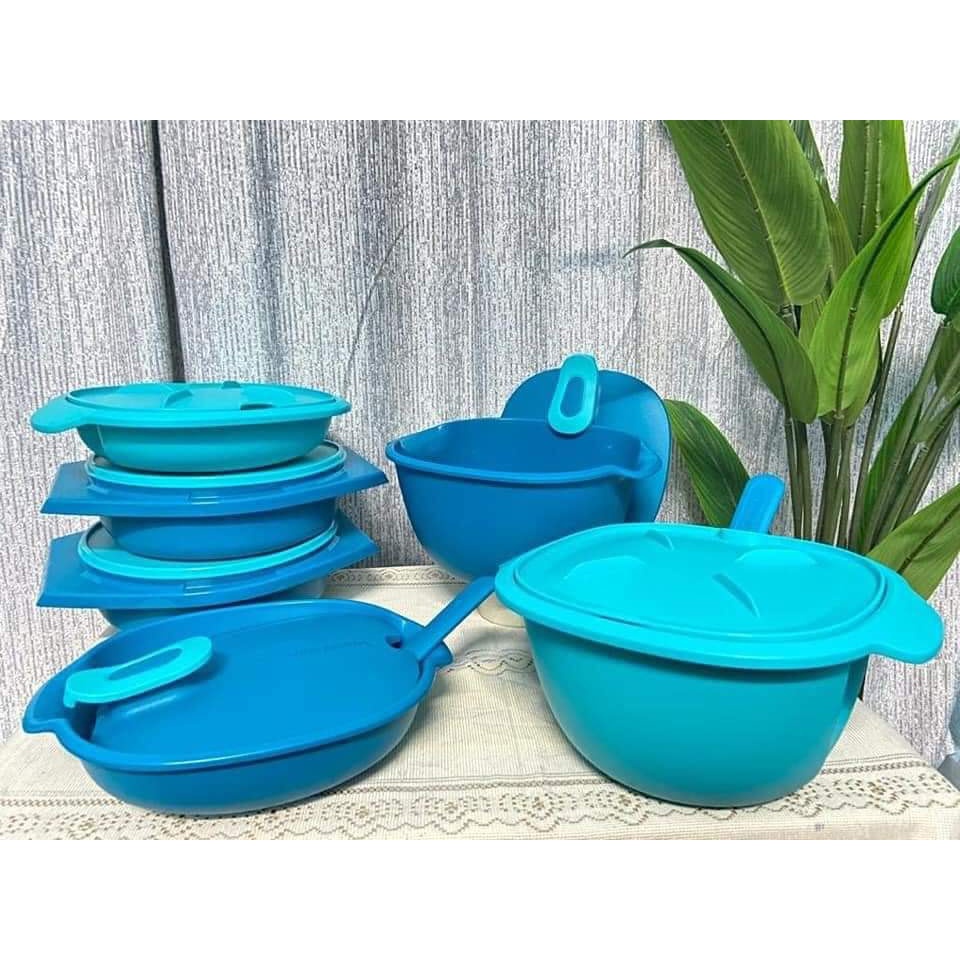 READY STOCK | Tupperware Serveware Set | Warmie Tup | Purple Royale ...