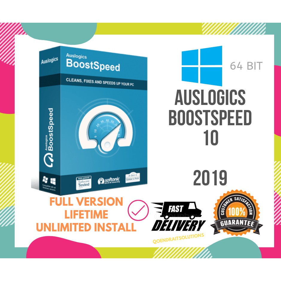 🔥HOT🔥 Auslogics BoostSpeed 10 Full Version | Shopee Malaysia