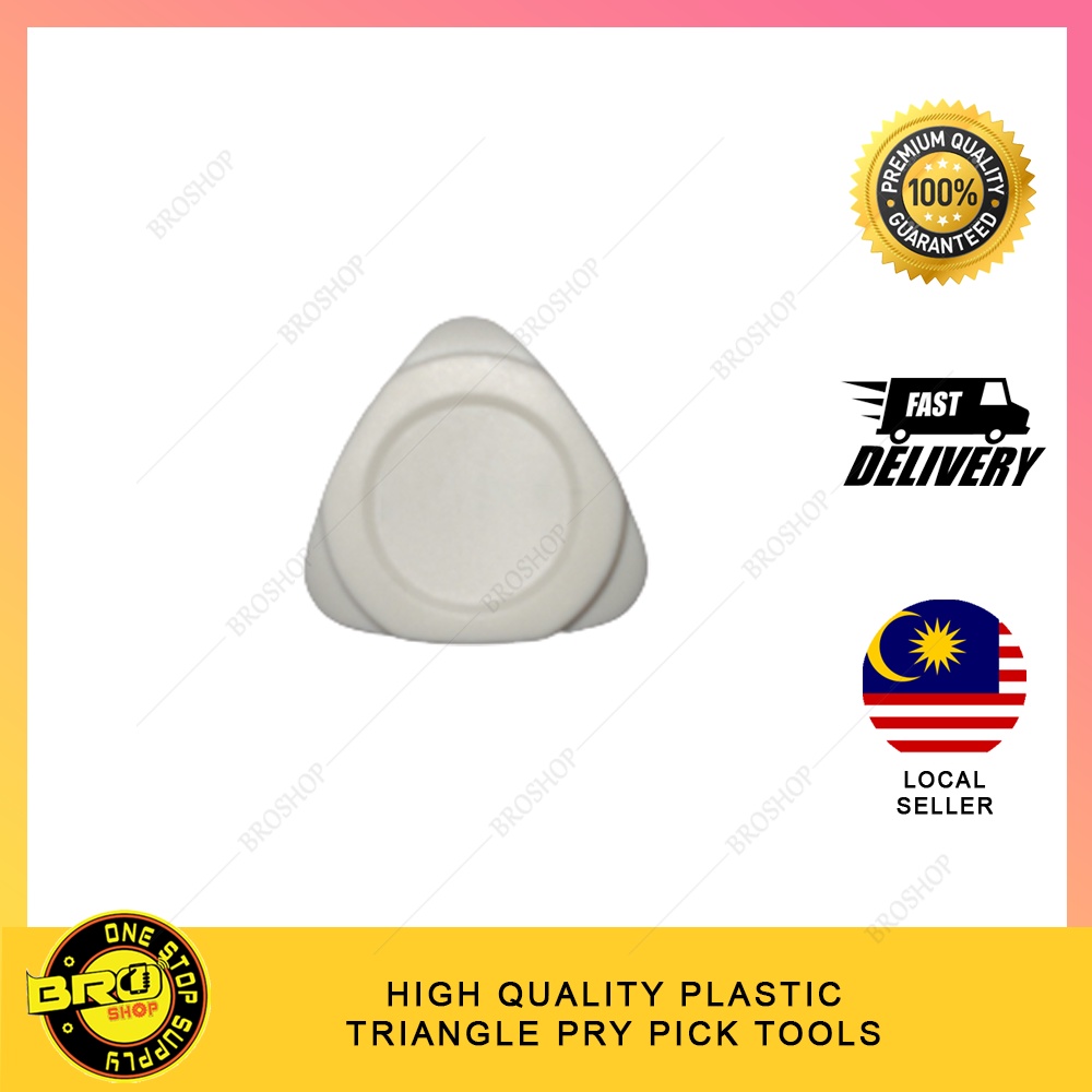 BROSHOP HIGH QUALITY PLASTIC TRIANGLE OPENING PRY TOOL GUITAR PICK ...