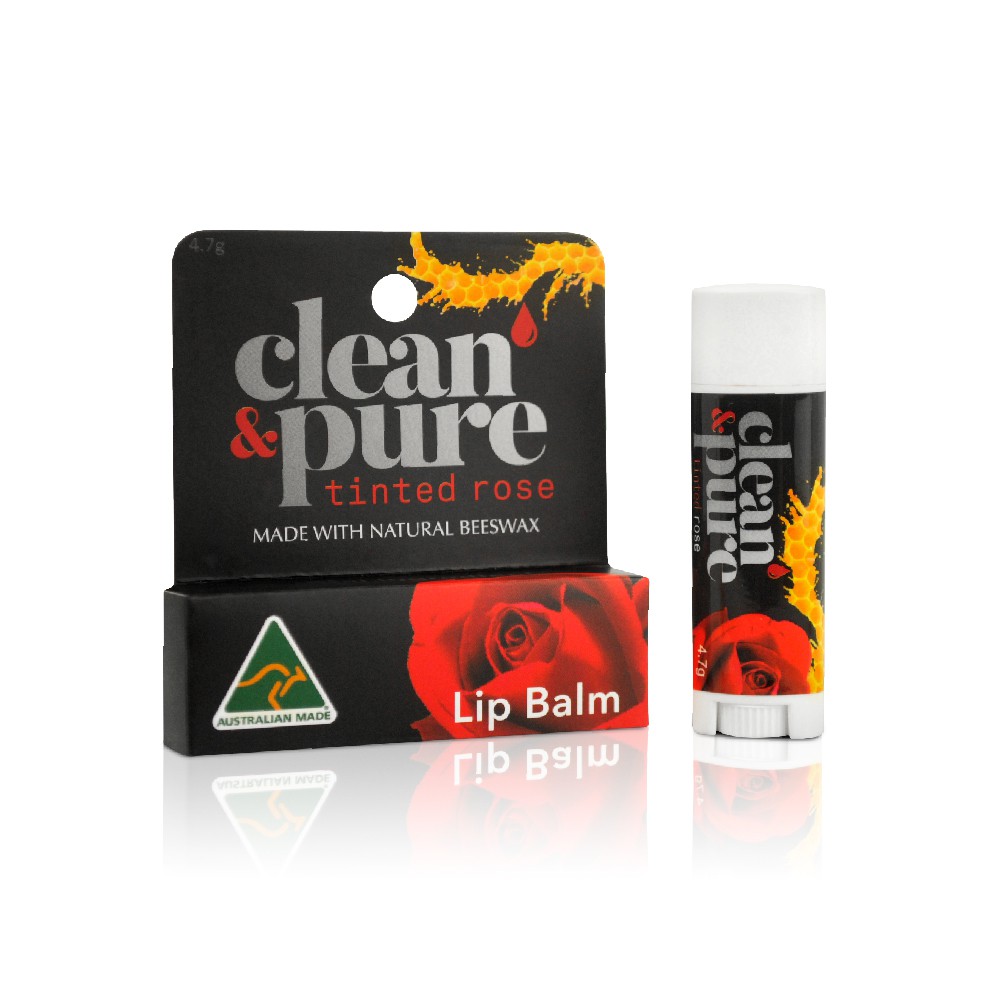 Australian Clean & Pure Lip Balm (Peppermint / Coconut/ Manuka Honey ...