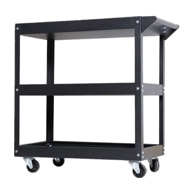 millionhardware - Red Blue Black 3 Layer Service Cart Tools Cart ...