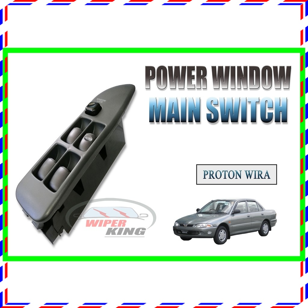 Proton Wira Power Window Main Switch (1 PC) | Shopee Malaysia