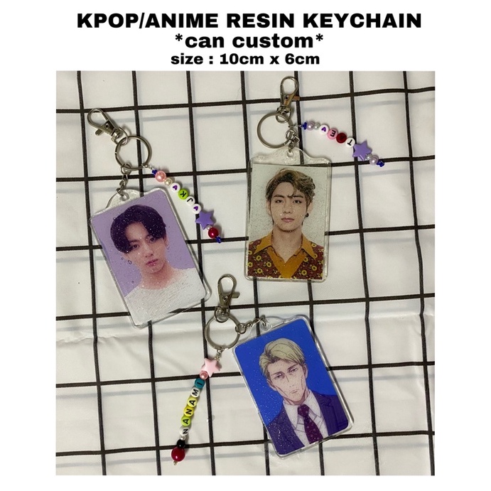 KPOP/ANIME RESIN KEYCHAIN/CARD | Shopee Malaysia