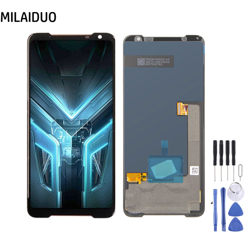 ORIGINAL For ASUS ROG Phone 3 ZS661KS / ZS661KL ROG 3 STRIX I003D LCD ...