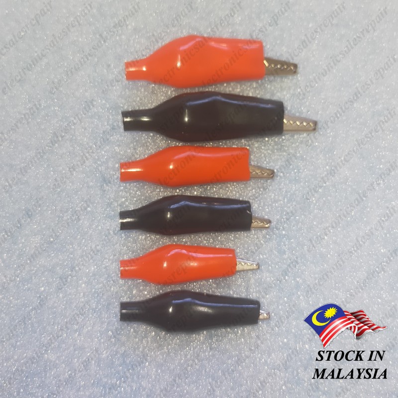 5PCS ±28mm ±35mm ±45mm Metal Alligator Clip / Crocodile Clip (Red ...