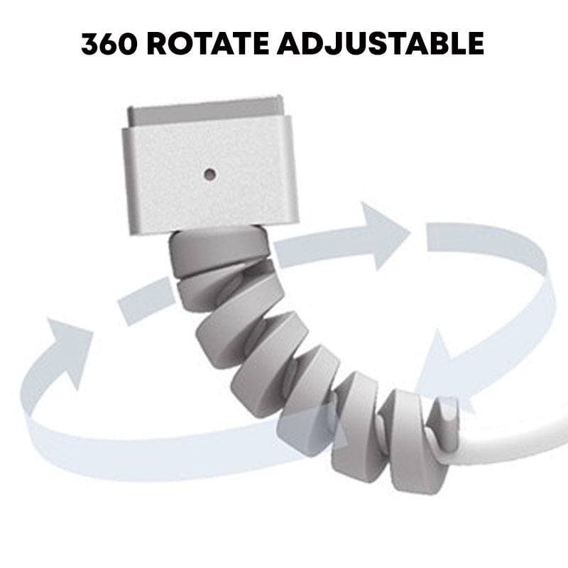 Universal Silicone Cable Holder Sticker Winder Organizer For Iphone ...