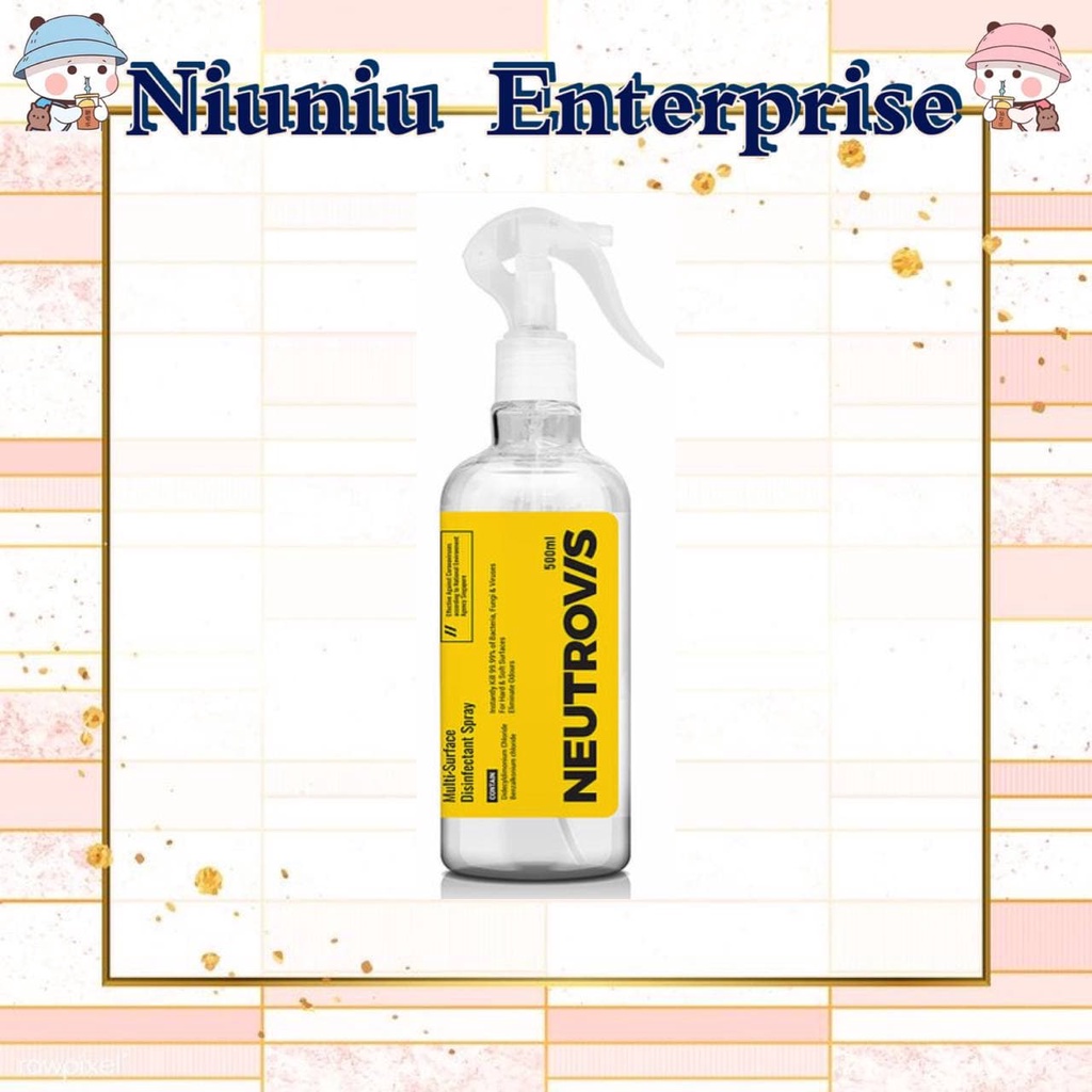Neutrovis Multi-Surface Disinfectant Spray 500ml | Shopee Malaysia