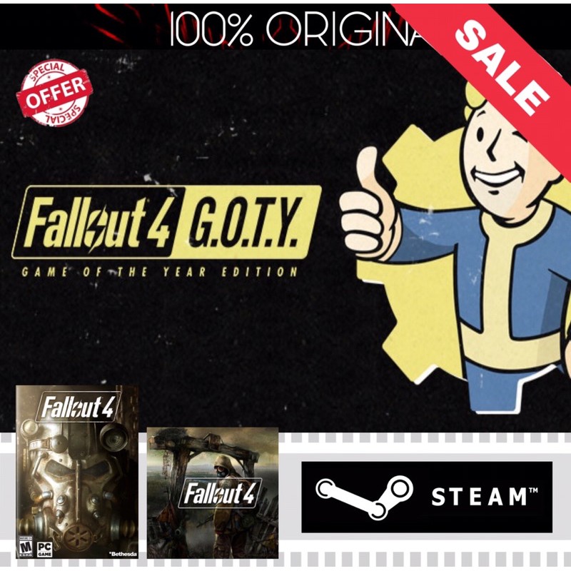 Fallout 4 steam key [Original - online] Global | Shopee Malaysia