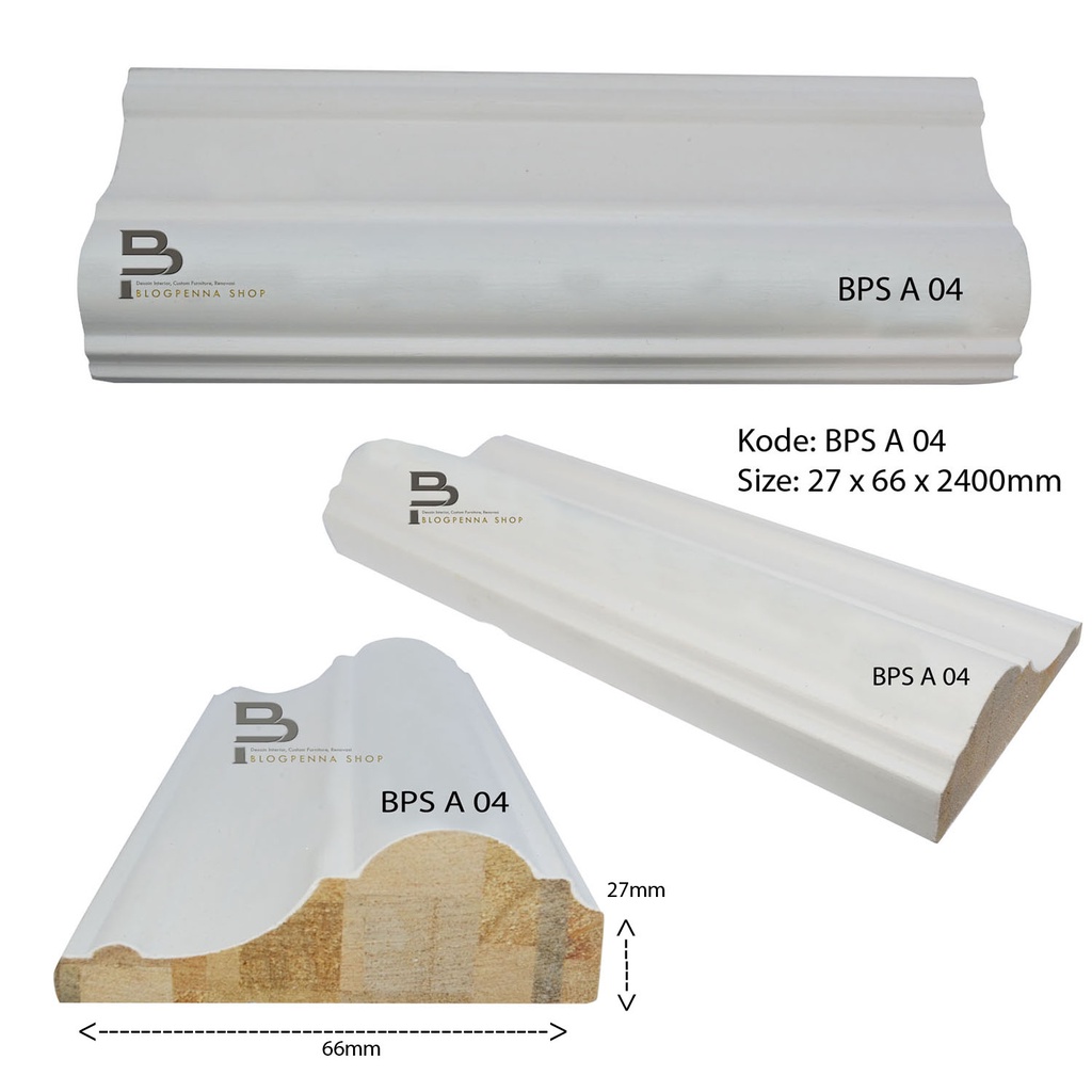 KAYU Bpsa04 Wood LIST/WAINSCOTING Wood Trim/WALL Molding/PANEL | Shopee ...