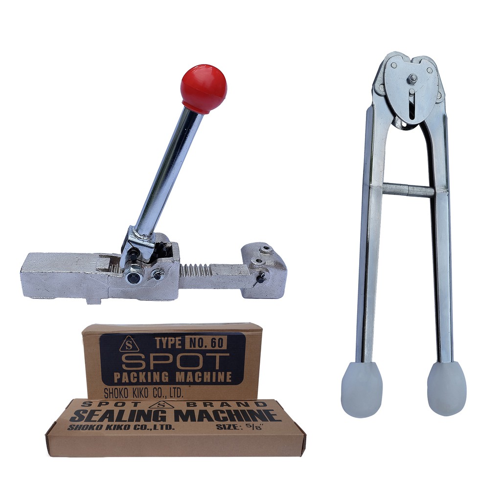 Spot Metal Strapping Machine for Metal Strap Crimping and Tigthening of ...