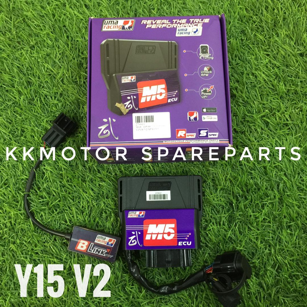 UMA RACING M4 M5 ECU WITH B-LINK Y15 V2 Y15V2 / Y15ZR FZ150I R15 V2 ...