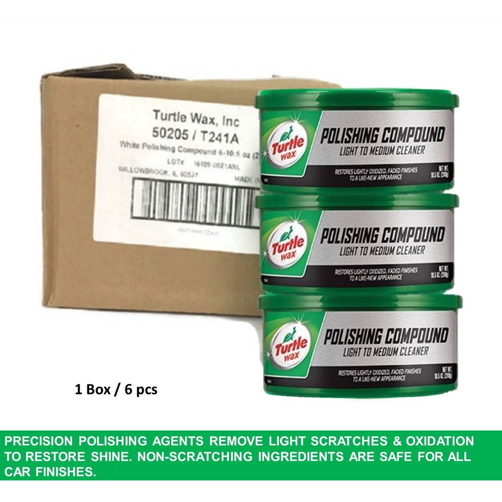Turtle Wax Polishing Compound T-241 (1 Box / 6 unit) | Shopee Malaysia