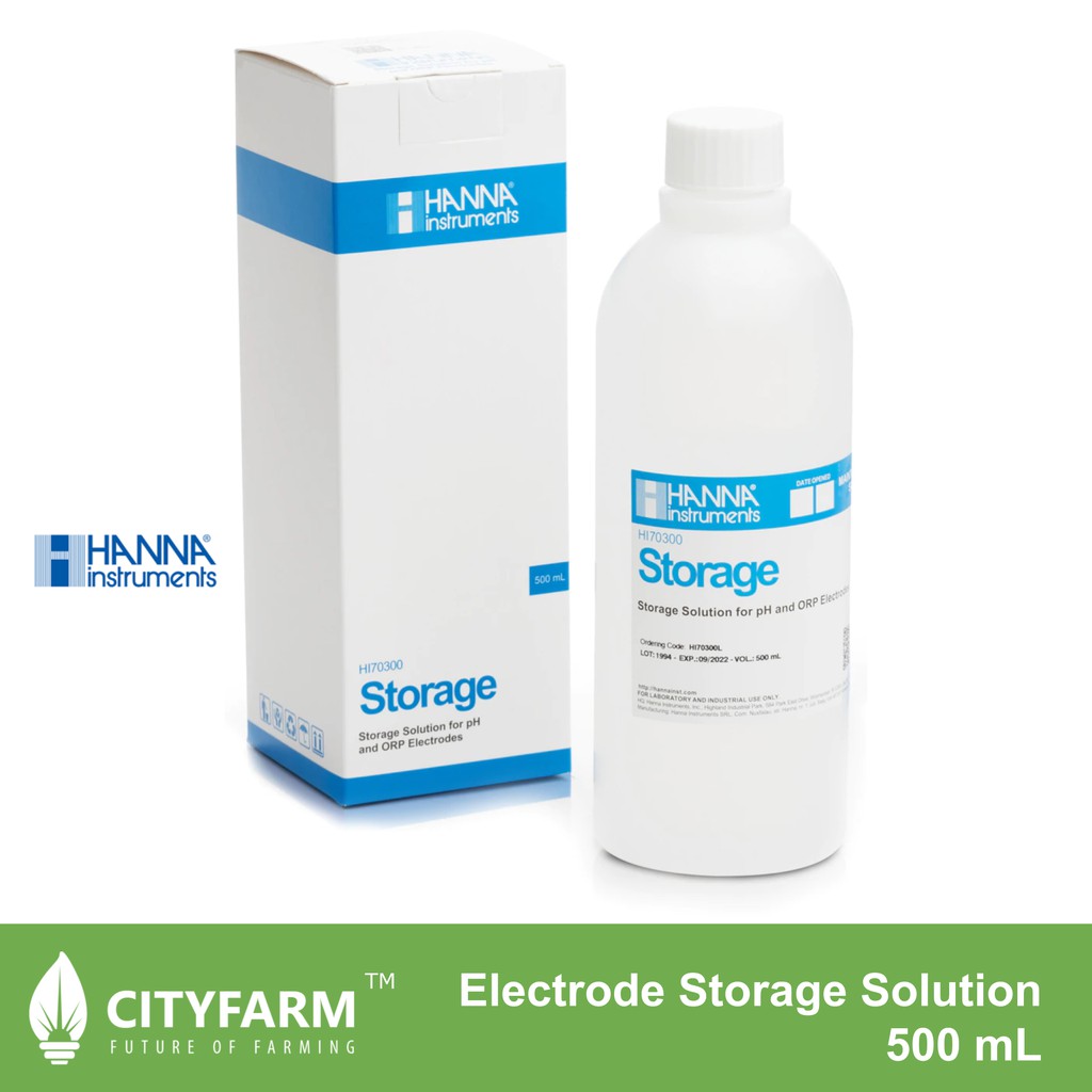 Hanna Instruments Electrode Storage Solution 500 mL HI70300L | Shopee ...
