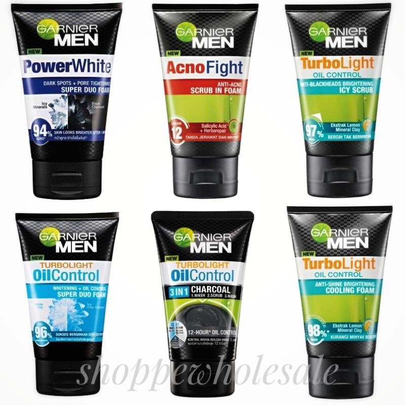 GARNIER Men Face Wash 100ml *Indonesia Packing* | Shopee Malaysia