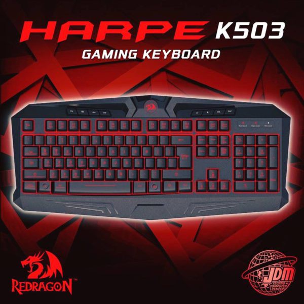 Red DRAGON HARPE KEYBOARD (ML) | Shopee Malaysia