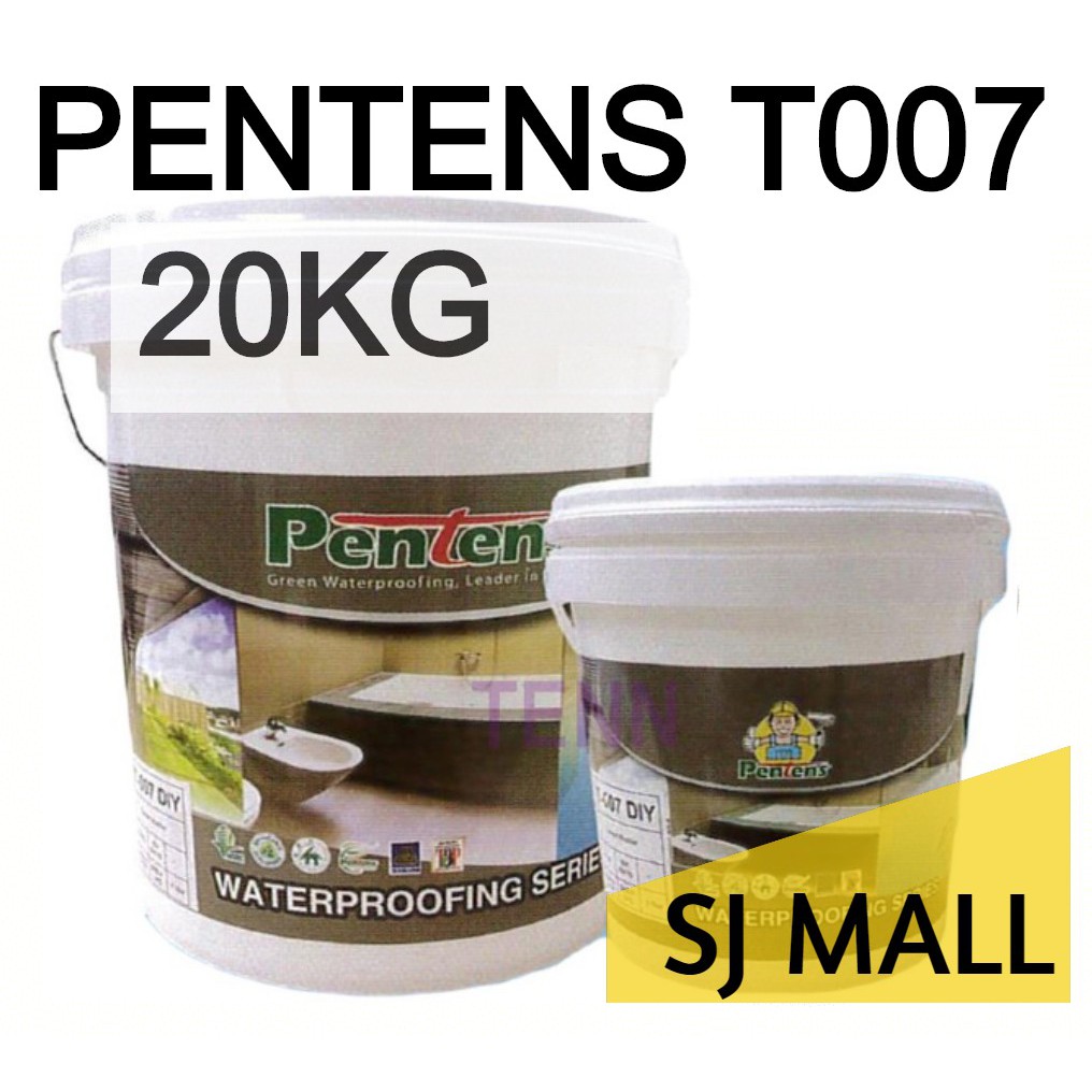 Pentens T007 WP Primer Waterproofing 20kg 防水涂料底漆 | Shopee Malaysia