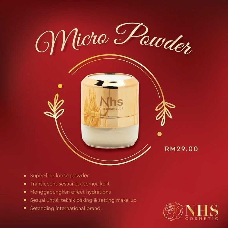 NHS LOOSE POWDER 💯 ORI | Shopee Malaysia