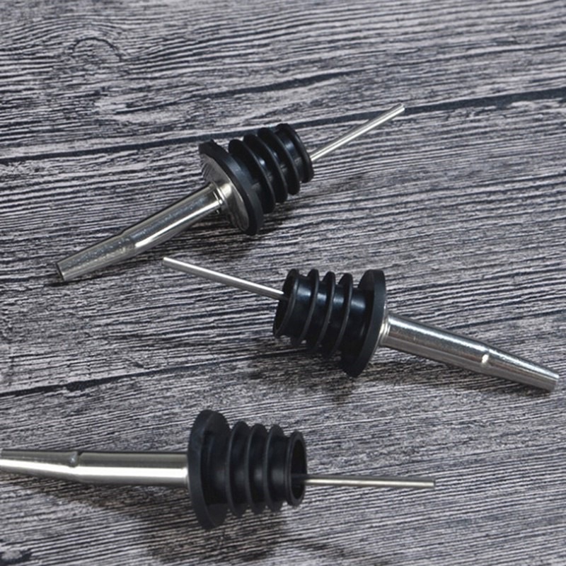 1pcs Stainless Steel Liquor Spirit Wine Bottle Pour Flow Pourer Spout ...