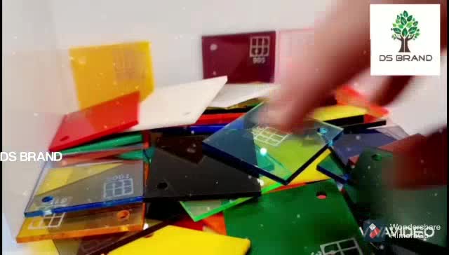 Acrylic A4 2mm Sheet Clear and Colour / 3mm Tinted & Neon / Mirror 1 ...