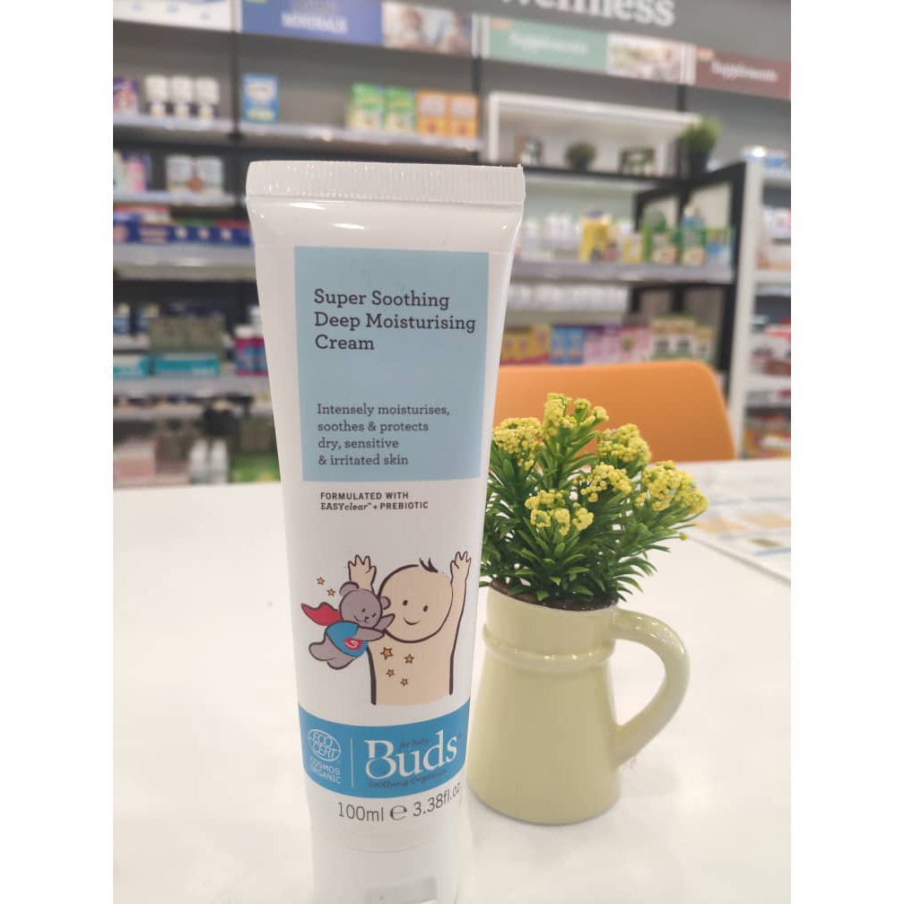 Buds Super Soothing Deep Moisturising Cream (100ml) | Shopee Malaysia
