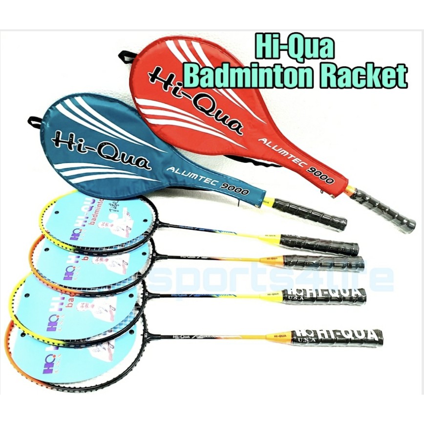 Hi Qua AlumTec 9000 Badminton Racket with Cover | Shopee Malaysia