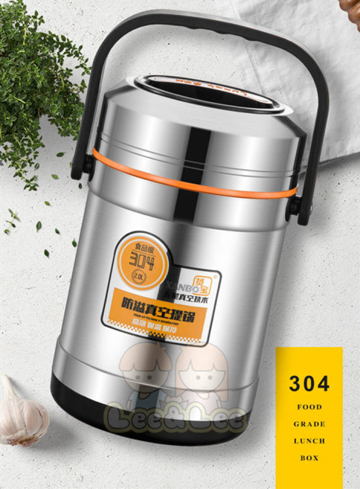 2L Stainless Steel 304 12 Xanbo Hours Thermal Stainless Steel Thermal ...