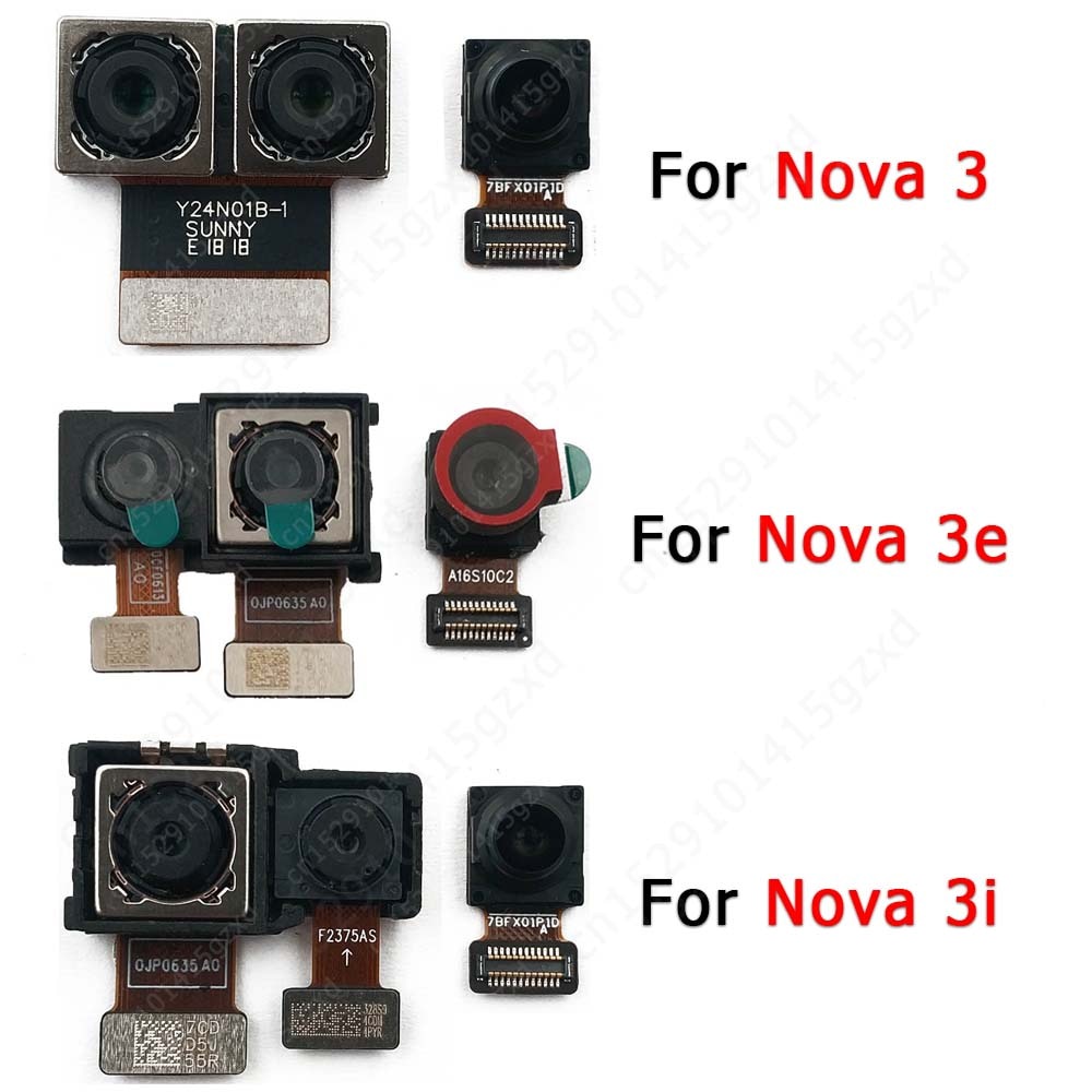 Original Front Back Camera For Huawei Nova 3e 3 3i Selfie Frontal ...