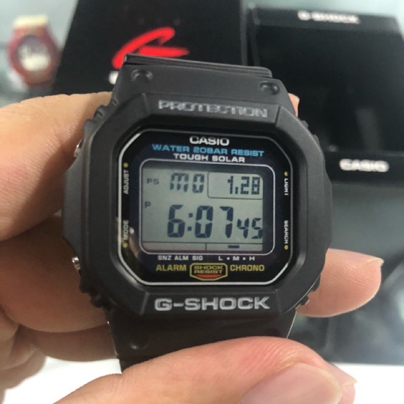 Casio G-Shock G-5600E-1DR | Shopee Malaysia