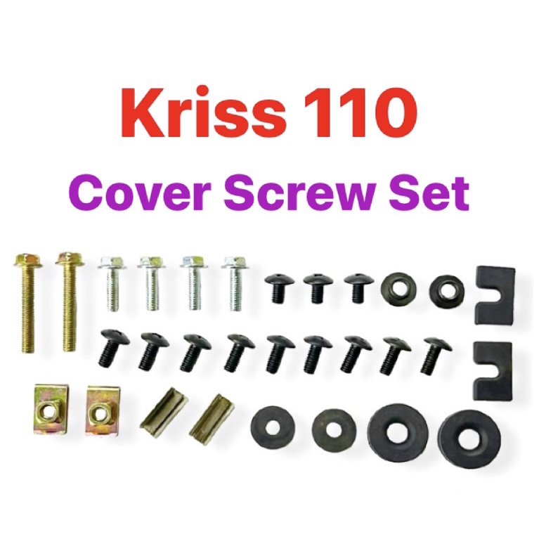 Body Cover Screw Skru Frame Body Cover Screw / Handle Cover Screw / Leg ...