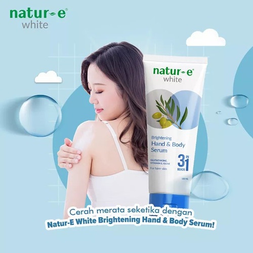 Natur-E White Brightening Hand Body Serum 180ml | Shopee Malaysia