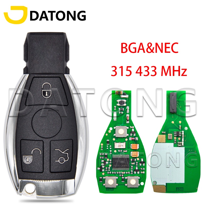 Datong World Car Remote Key For Mercedes Benz W203 W204 W205 W210 W211 ...