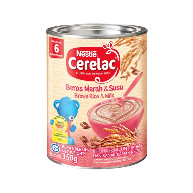 NESTLE CERELAC Brown Rice & Milk (350g) | Shopee Malaysia