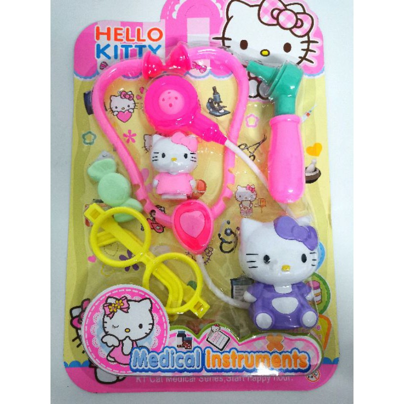 Ready Stock!!! Hello Kitty Medical Instrument Kit Kids Toys / permainan ...