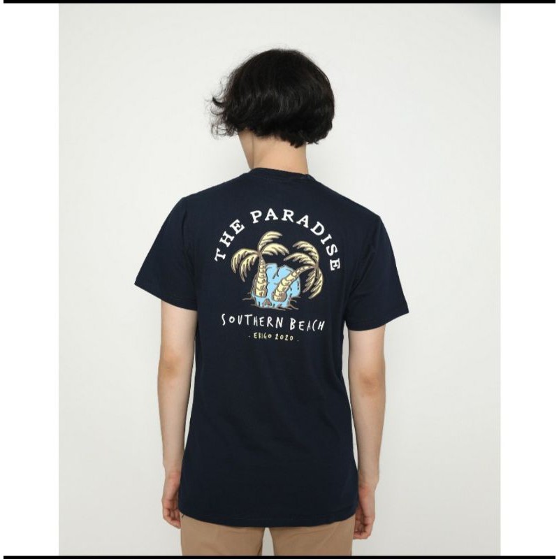 Erigo The Paradise T-shirt Latest Erigo Distro Shirt - (black) | Shopee ...