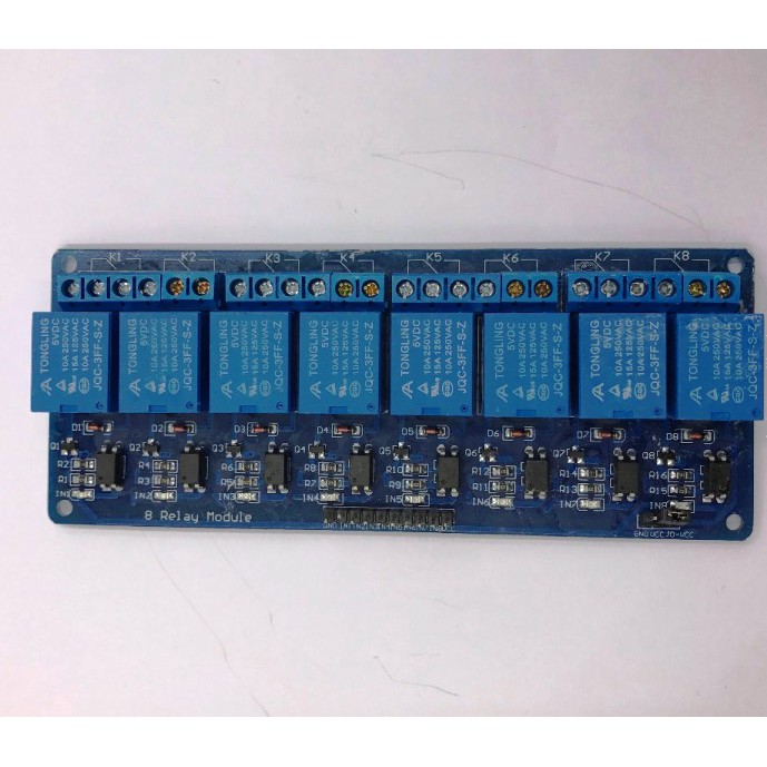 Relay 8 Channel Module 5V | Shopee Malaysia