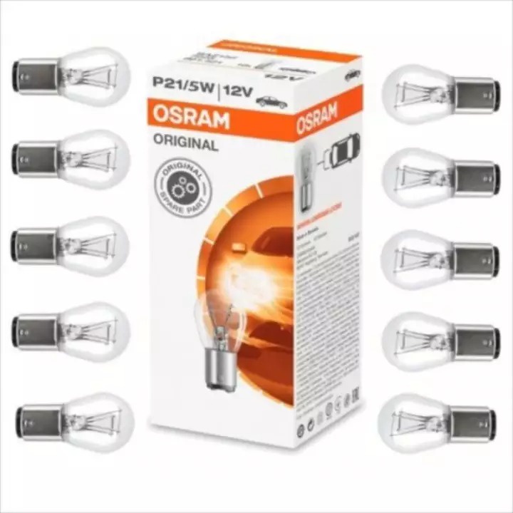 OSRAM 7528=12V21/5W 12V (100% original OSRAM) bulb belakang (MADE IN ...