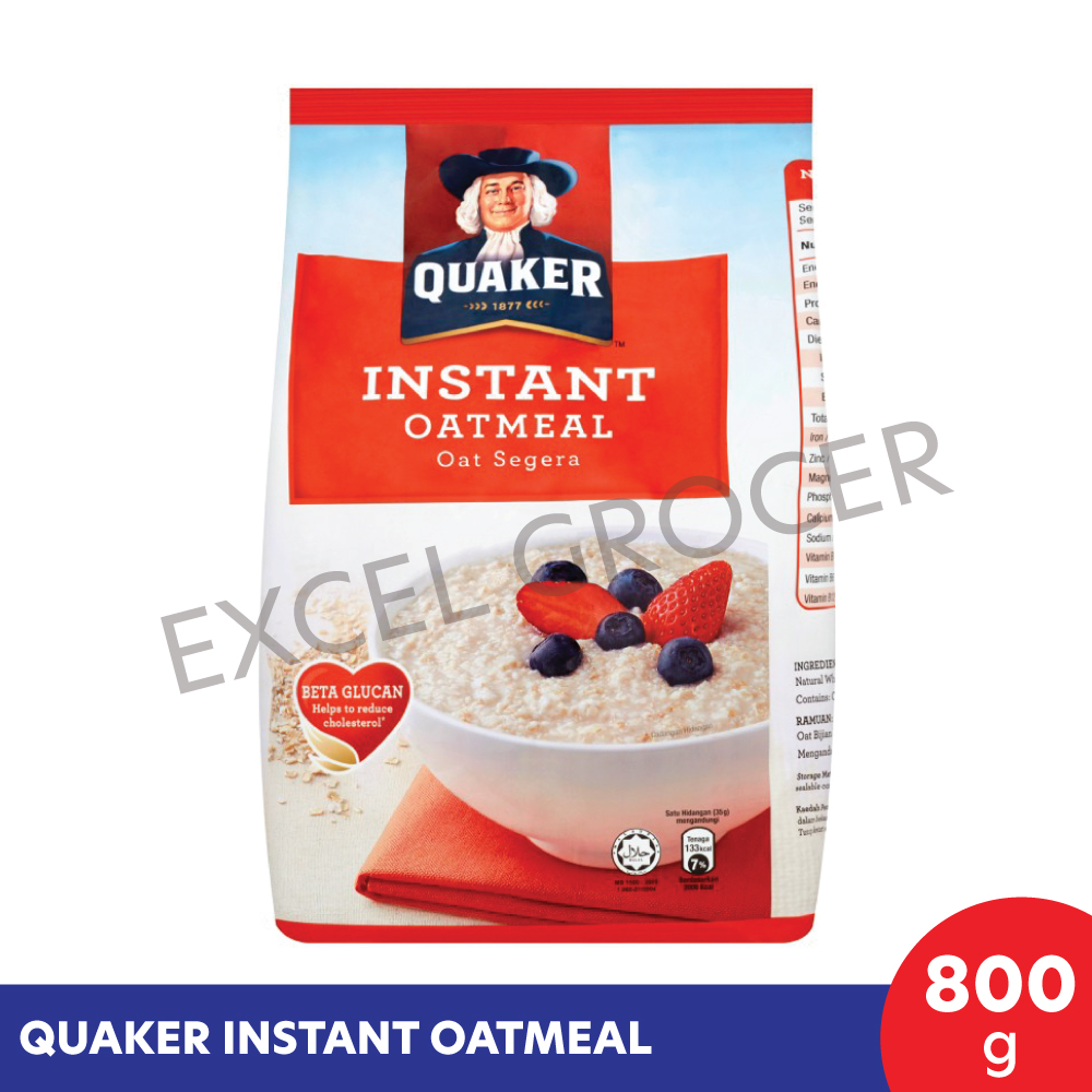 Quaker Instant Oatmeal 800g | Shopee Malaysia